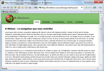 K-Meleon - The Browser You Control